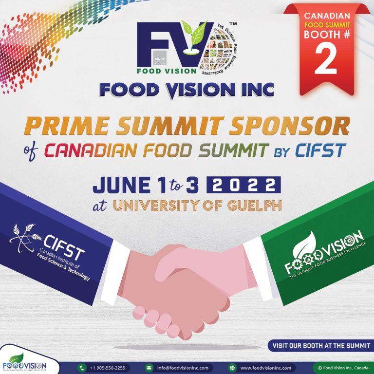 CANADIAN FOOD SUMMIT – Food Vision