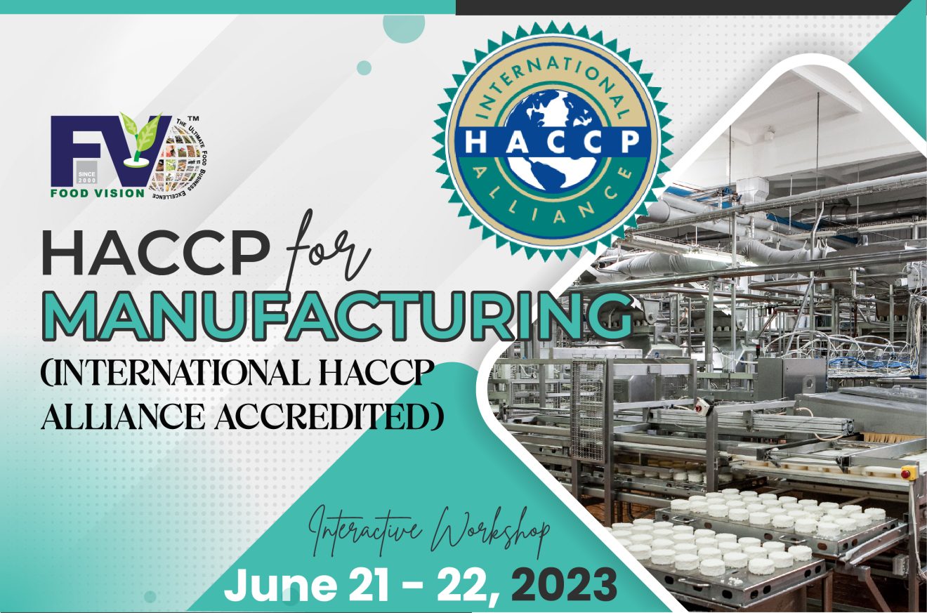 HACCP for Manufacturing (International HACCP Alliance Accredited ...