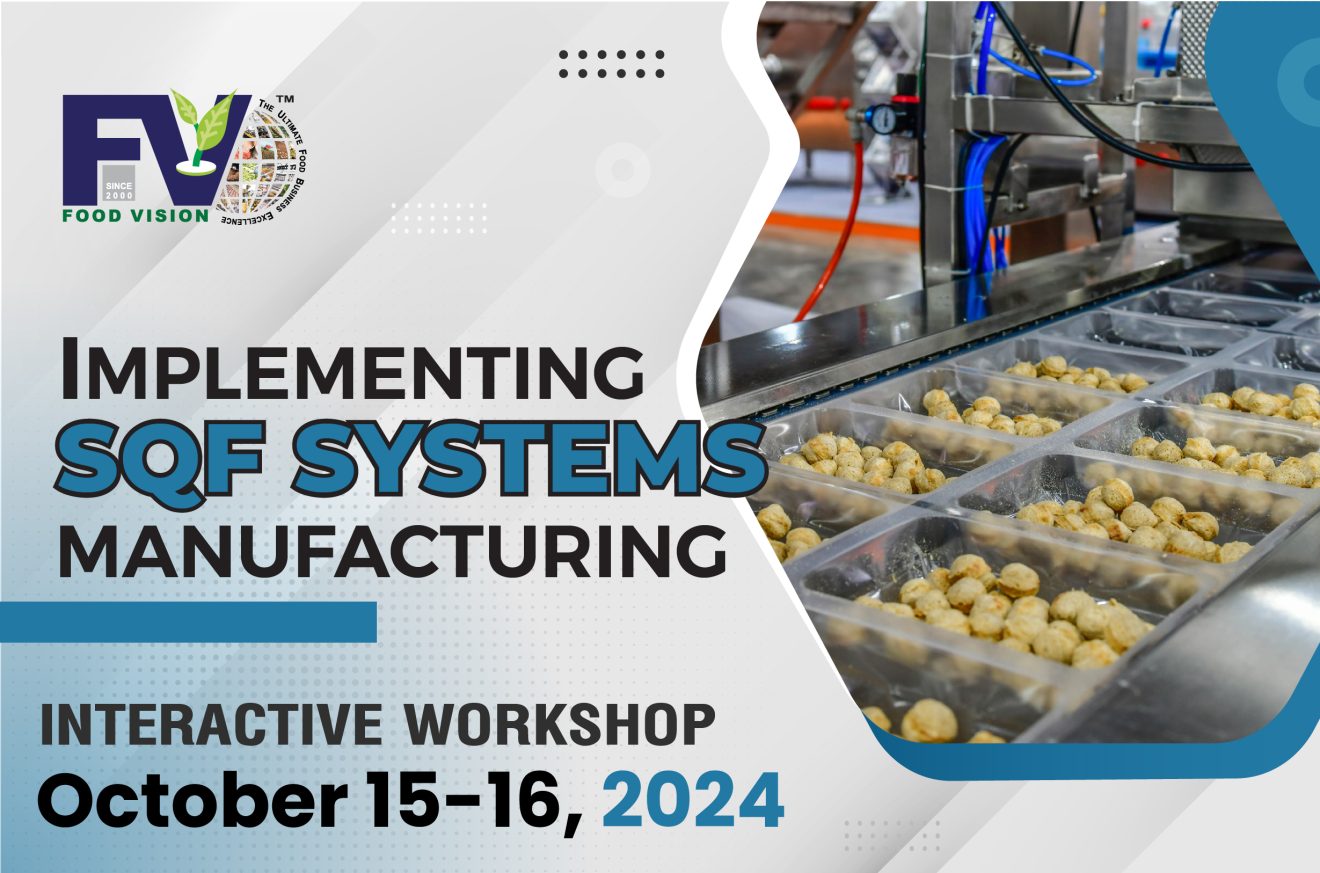 Implementing SQF Systems – Manufacturing (SQFI Approved Training) – Food Vision